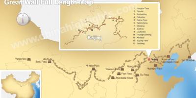 Kinijos map Žemėlapiai, Kinija (Rytų Azija - Asia)